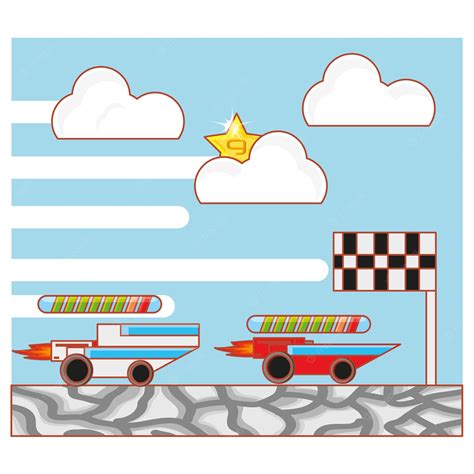 Premium Vector Video Game Scene Interface
