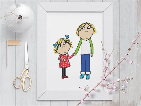 Charlie And Lola Cross Stitch Pattern Etsy