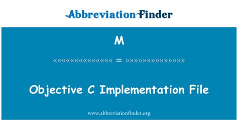 M Sta Per File Di Implementazione Di Objective C Objective C Implementation File