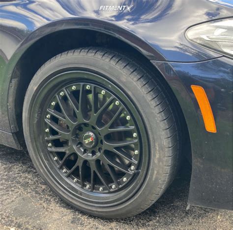 2014 Bmw 535i Xdrive Base With 19x85 Xxr 521 And Goodyear 245x40 On