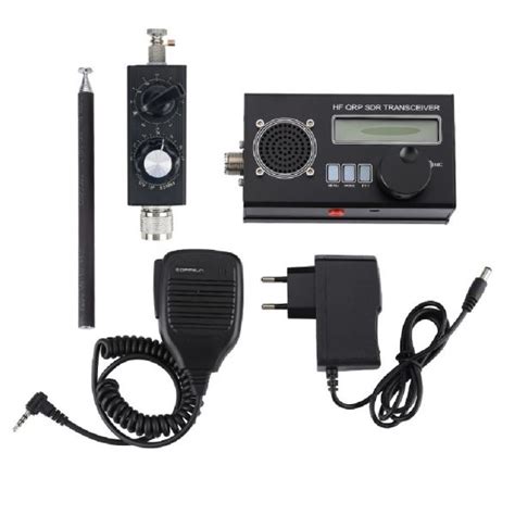 New USDX 8 Band HF QRP SSB Transceiver With Shortwave Antenna ALAFONE