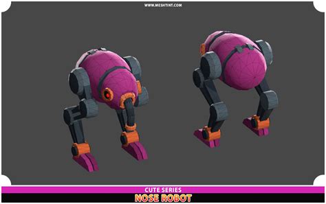 Nose Robot Cute Series