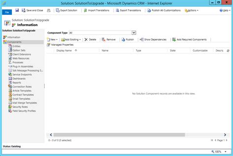 Upgrading Dynamics Crm 2013 Customizations Part 1 Carl De Souza