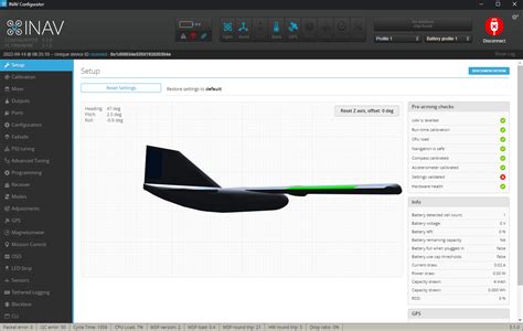 Osd Elements Causing Settings Issue · Issue 1618 · Inavflightinav