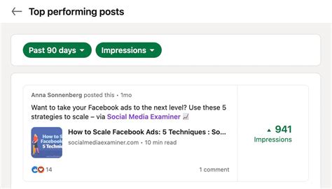 Linkedin Creator Mode Analytics Understanding Your Content Performance