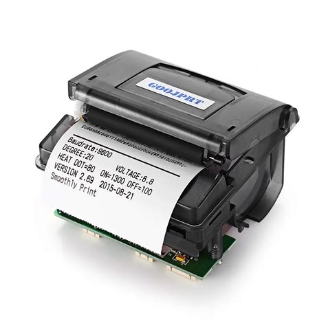 Goojprt Qr Mm Mini Embedded Micro Receipt Barcode Thermal Printer Rs Ttl Usb Panel