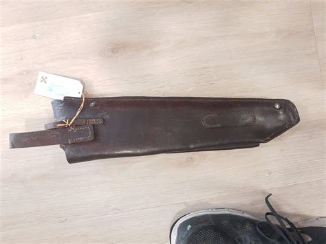 SS Marked Unknown Leather Holster Pouch Please Help Me With Id