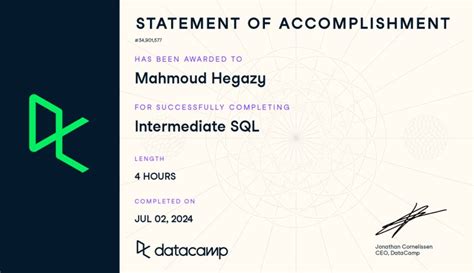 Mahmoud Hegazy On Linkedin Sql Dataanalysis Learningjourney