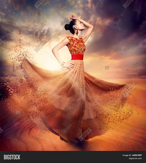 Dancing Fashion Woman Image And Photo Free Trial Bigstock