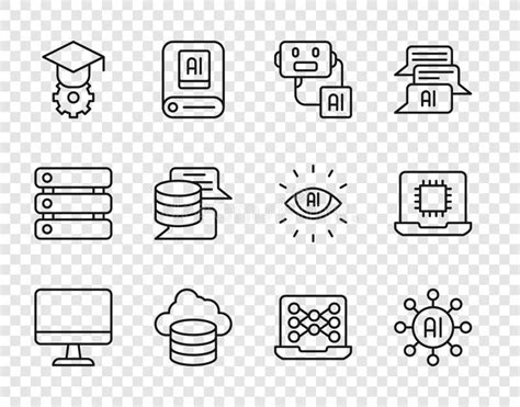Robot With Cloud Computer Stock Illustration Illustration Of Network