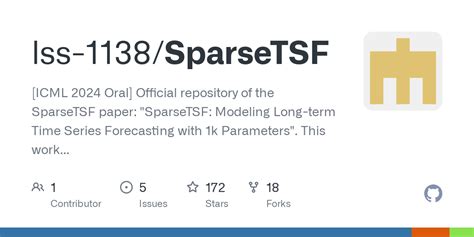 Github Lss Sparsetsf Icml Oral Official Repository Of The Sparsetsf Paper