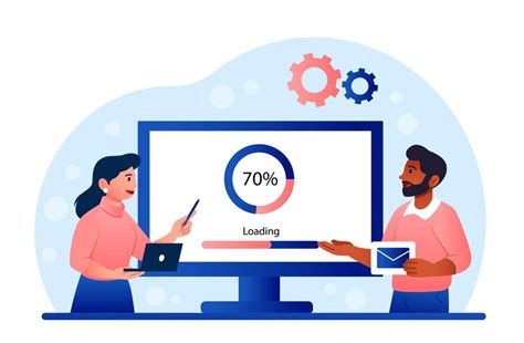 premium vector software upgrading concept