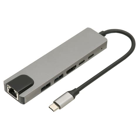 Ethernet Del Eje Del Usb C Tipo C Al Tipo Precisión Del Adaptador Del