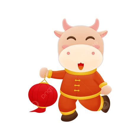 รูปปีฉลูภาพประกอบการ์ตูนน่าเกลียดราศี Mascot Png 2021 ปีฉลู ซินโจว