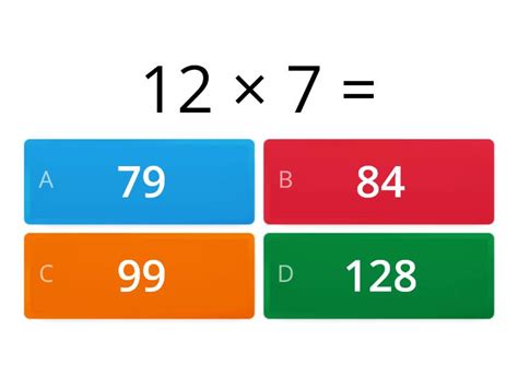 X12 Table Quiz