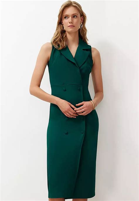 Buy Trendyol Fitted Midi Dress 2025 Online Zalora Philippines