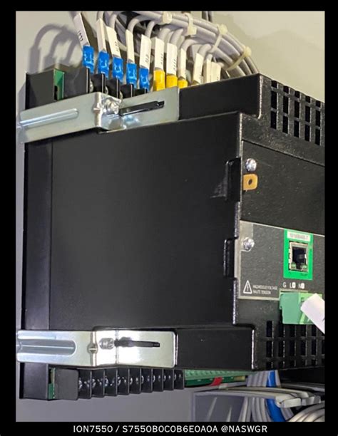 Square D Powerlogic Ion7550 S7550b0c0b6e0a0a Advanced Meter — North American Switchgear Store