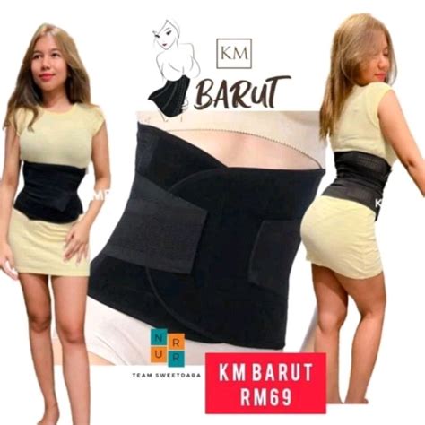 Km Beauty Km Barut By Kak Km Body Slimming Belt Bengkung Unisex