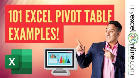 101 excel pivot tables examples myexcelonline in 2025 pivot table