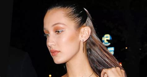 Bella Hadid Shows Off Her Jaw Dropping Figure In A Push Up Bra And