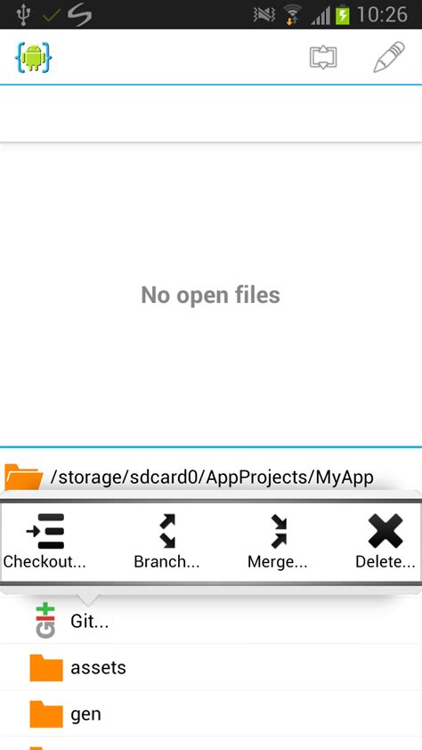 Git Integration Tutorial Aide Android Ide