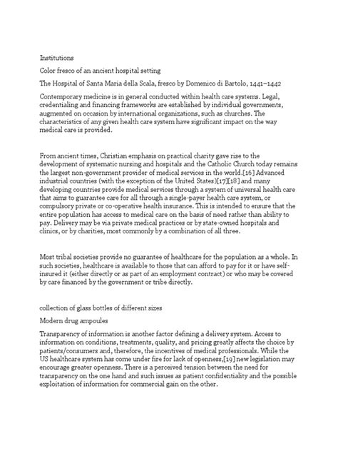 Med 4 | PDF | Health Care | Medicine