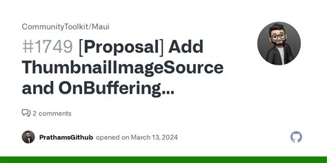 Proposal Add Thumbnailimagesource And Onbuffering Properties · Issue