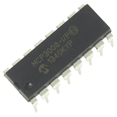 Tandy Microchip MCP I P Channel Bit A D Converter With SPI