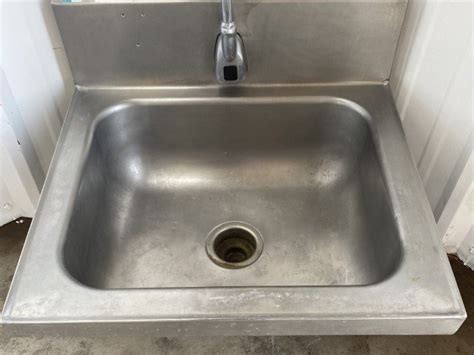 Used SS Motion Sensor Sink For Sale At Steep Hill Equipment Solutions