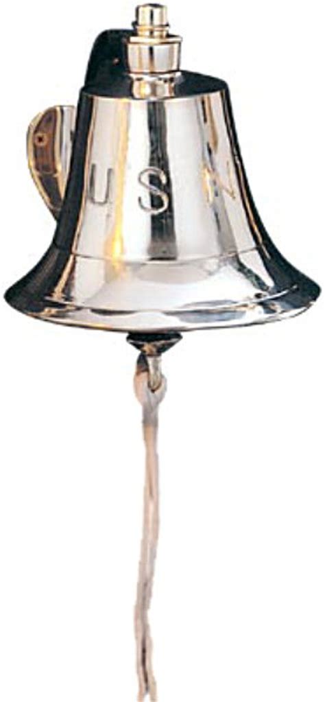 6 Inch Wide Brass Us Navy Bell