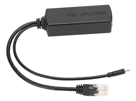 Inyector Adaptador Divisor Poe De Alimentación Ethernet Dc48 Mercadolibre