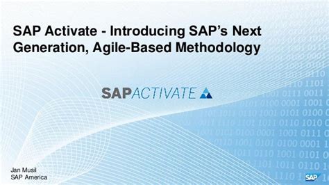 Sap Activate Introducing Sa Ps Next Generation Agile Based Methodo…
