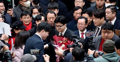 충북도당 신년인사회 찾은 한동훈 비대위원장