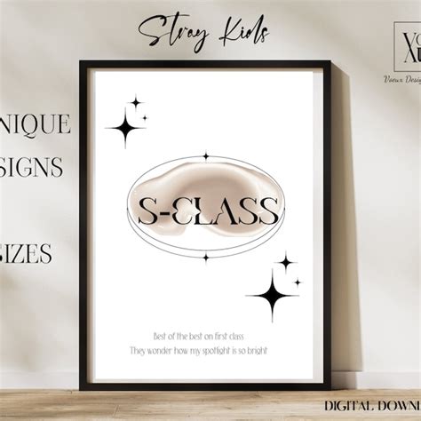 Skz S Class Digital Etsy