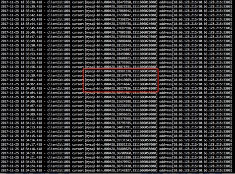 Canal Binlog 丢失 · Issue 425 · Alibabacanal · Github