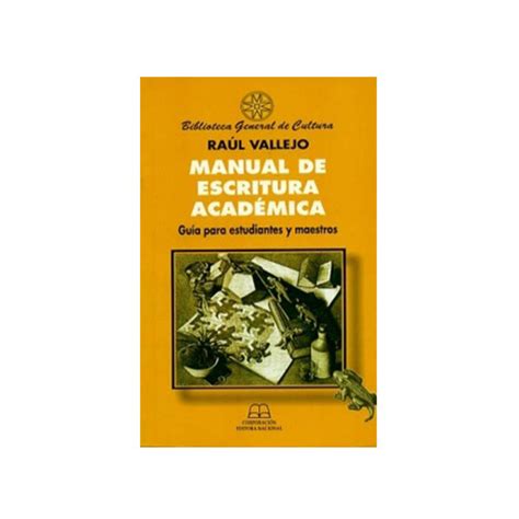 Manual De Escritura Academica 9789978843291 Fondo De Cultura