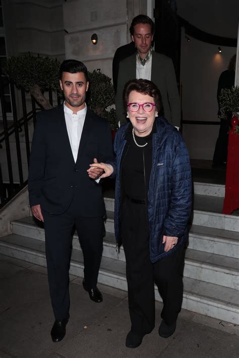 Billie Jean King At An Intimate Dinner To Celebrate The 20th