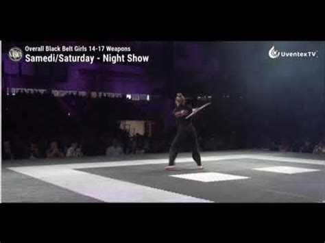Samantha Mitling Quebec Open World Martial Arts Championships 2023