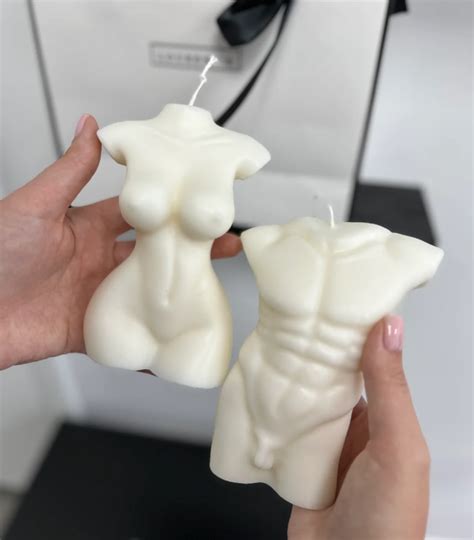 Декоративные свечи ручной работы ополлон и венера — цена 130 грн в каталоге Эротические