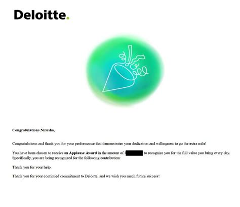 Nirusha Singh On Linkedin Deloitte Rewardsandrecognition Deloitteusi Ustaxation Thankful