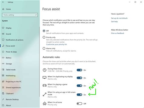 Windows 10 Blocks Pesky Notifications With Improved Focus Assist