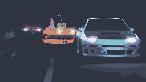 Dracula Spongebob Drift 3840 X 2160 With Imagegonord Rimagegonord