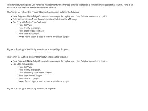 Architecture Overview Dell Nativeedge With Vcinity Blueprint Guide Dell Technologies Info Hub