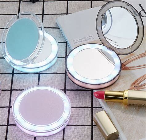 รับผลิต กระจกไฟled กระจกพกพา กระจกมีด้ามจับ กระจกไฟ สกรีนโลโก้ ราคาถูก รับผลิต ของขวัญ ของพรีเ