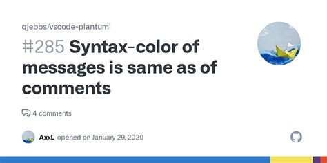 syntax color of messages is same as of comments · issue 285 · qjebbs