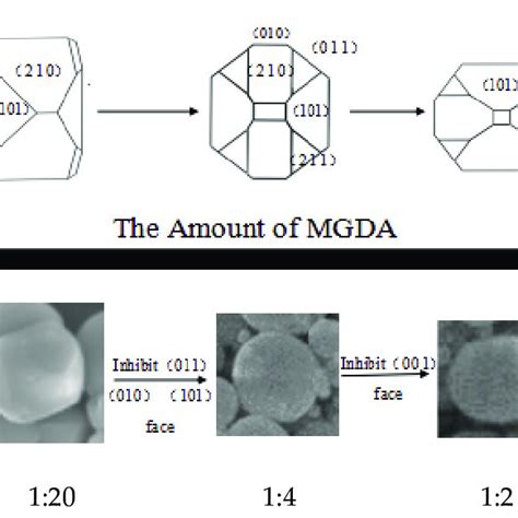 The Evolution Of Barium Sulfate Morphology With Different Molar Ratio
