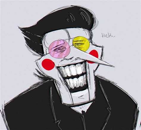 Spamton Sketch By Zeuskawaii On Deviantart