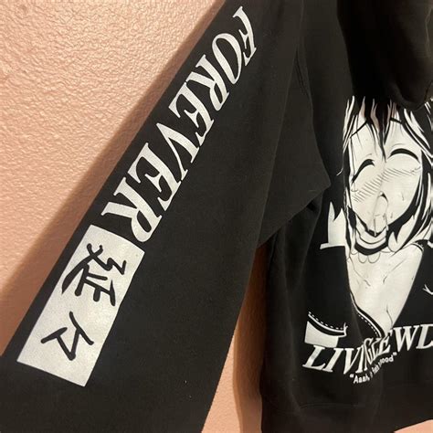 Black And White Hentai Forever Anime Hoodie “it Depop