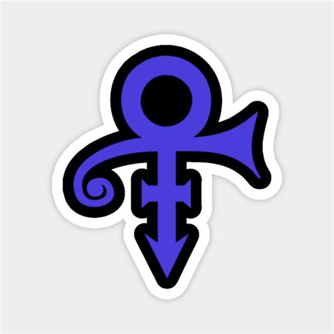 Purple Rain Logo Prince Magnet Teepublic