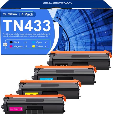 Amazon Brother HL L8360CDW TN 433 High Yield Toner Cartridge Set